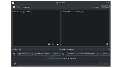 Speech Note: Note taking and reading with Speech to Text and Text to ...