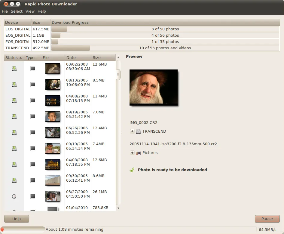 Rapid Photo Downloader: Import your photos and videos efficiently and ...