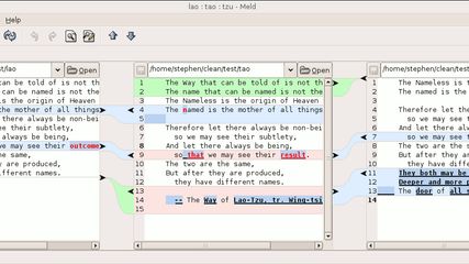 Meld: Open-source, Python-based visual diff and merge tool for comparing files and | AlternativeTo
