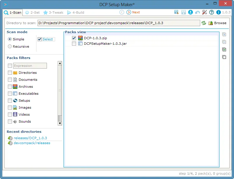DCP Setup Maker: Powerful simple-to-use application to generate stable ...