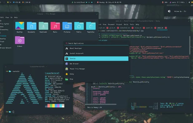 Archcraft: A minimalistic Linux distribution, focused on aesthetics ...