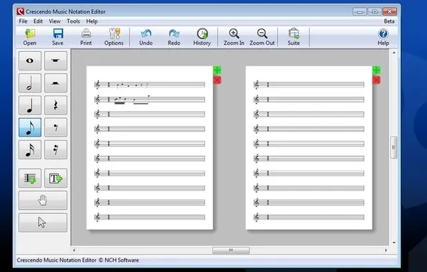 Crescendo Music Notation: Music note writing and composing software ...