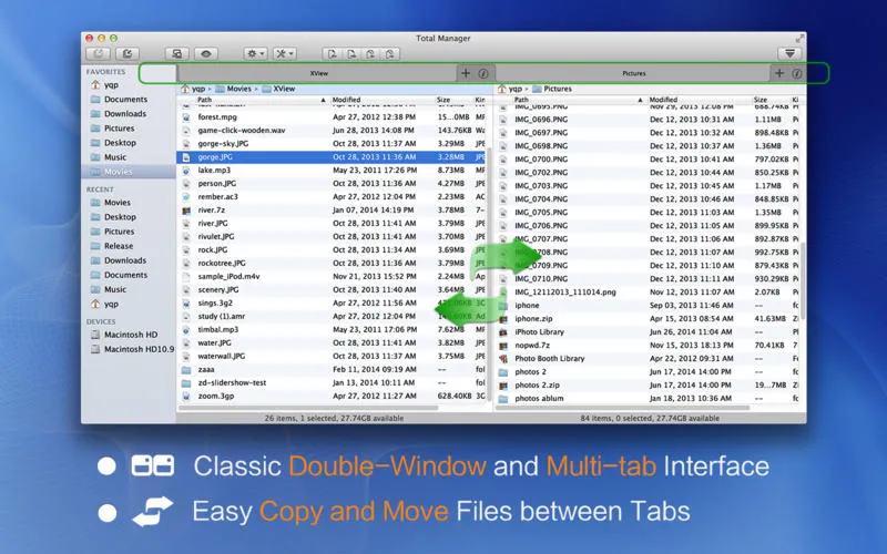Total manager: Total Manager is Total Commander for Mac version - an ...
