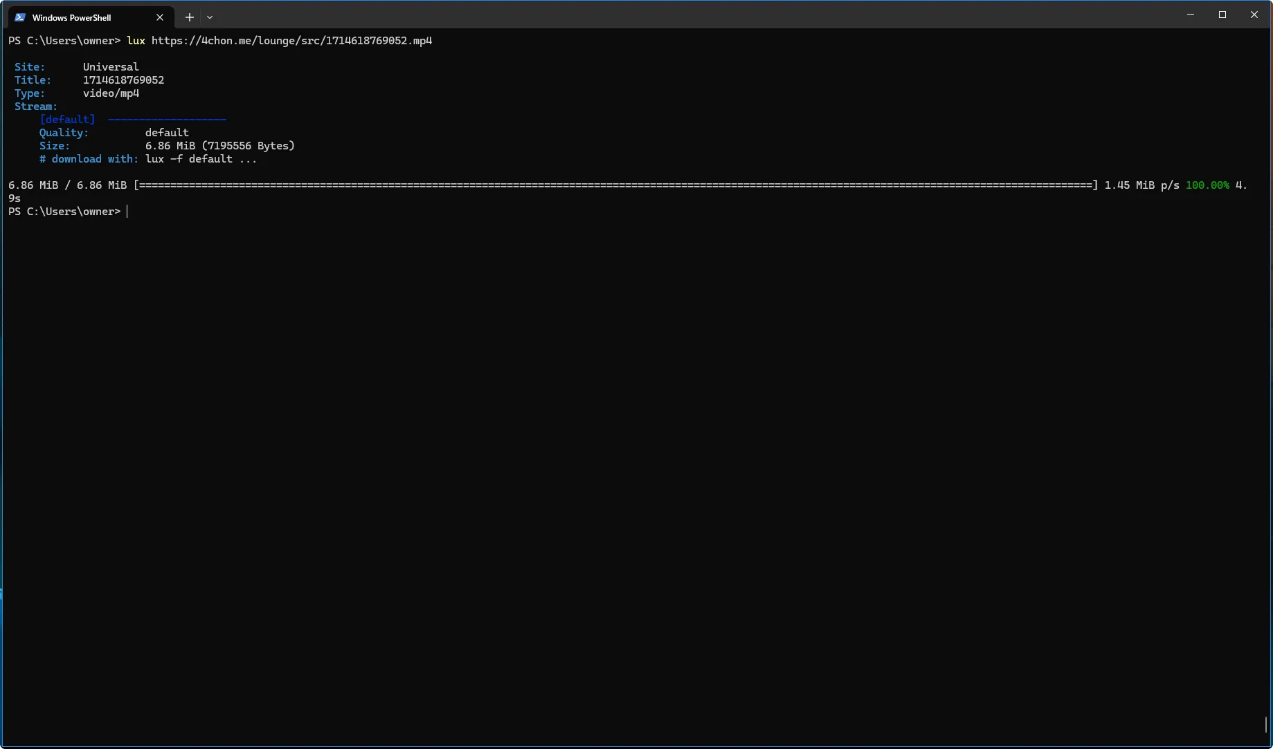 Lux Video Downloader: 👾 Fast and simple video download library and CLI ...