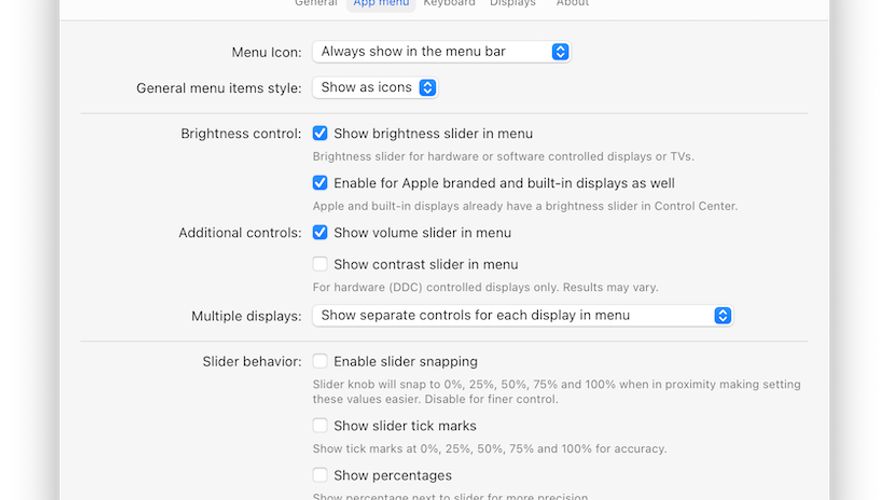MonitorControl: 🖥 Control your external monitor brightness & volume on your Mac | AlternativeTo