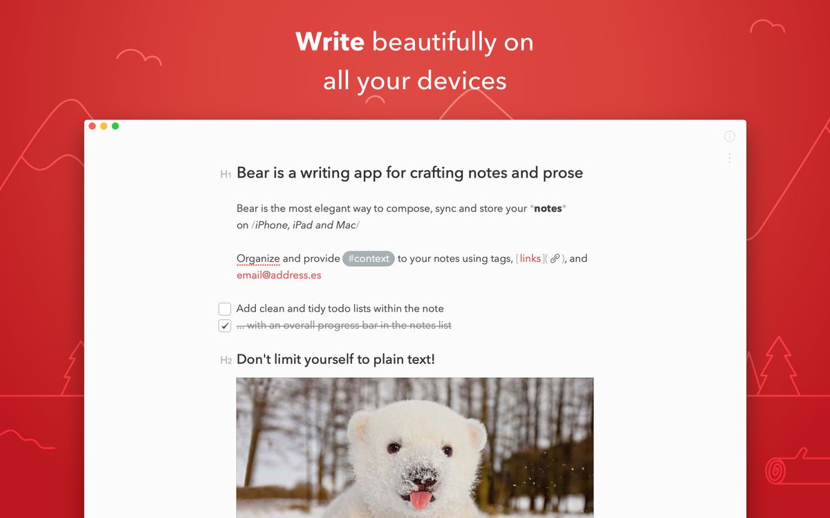 Bear: App Reviews, Features, Pricing & Download | AlternativeTo