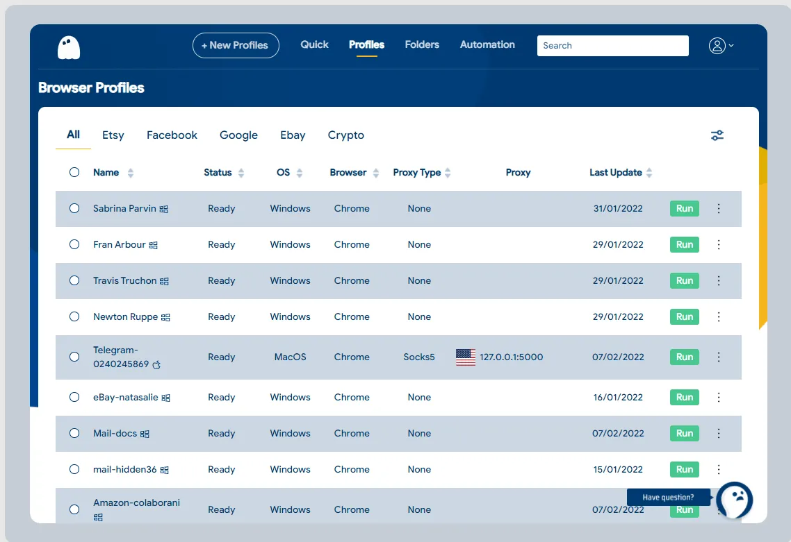 Hidemyacc: Manage undetectable profiles and multiple accounts on one ...