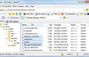 WinSCP : WinSCP, a popular free SFTP and FTP client for Windows, copies ...