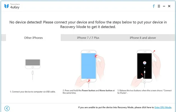 4uKey Screen Passcode Unlocker: Unlock iPhone Apple ID and Locked ...