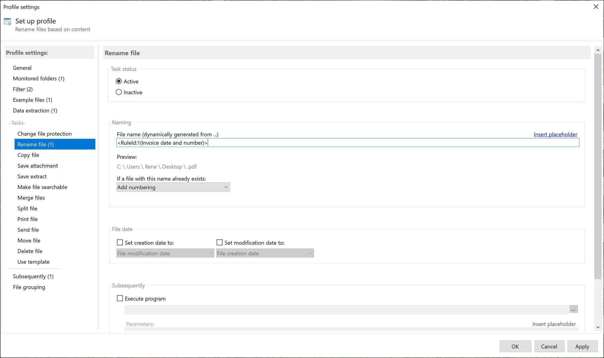 Automatic PDF Processor: Monitor folders and automatically rename, move, copy, print, split ...