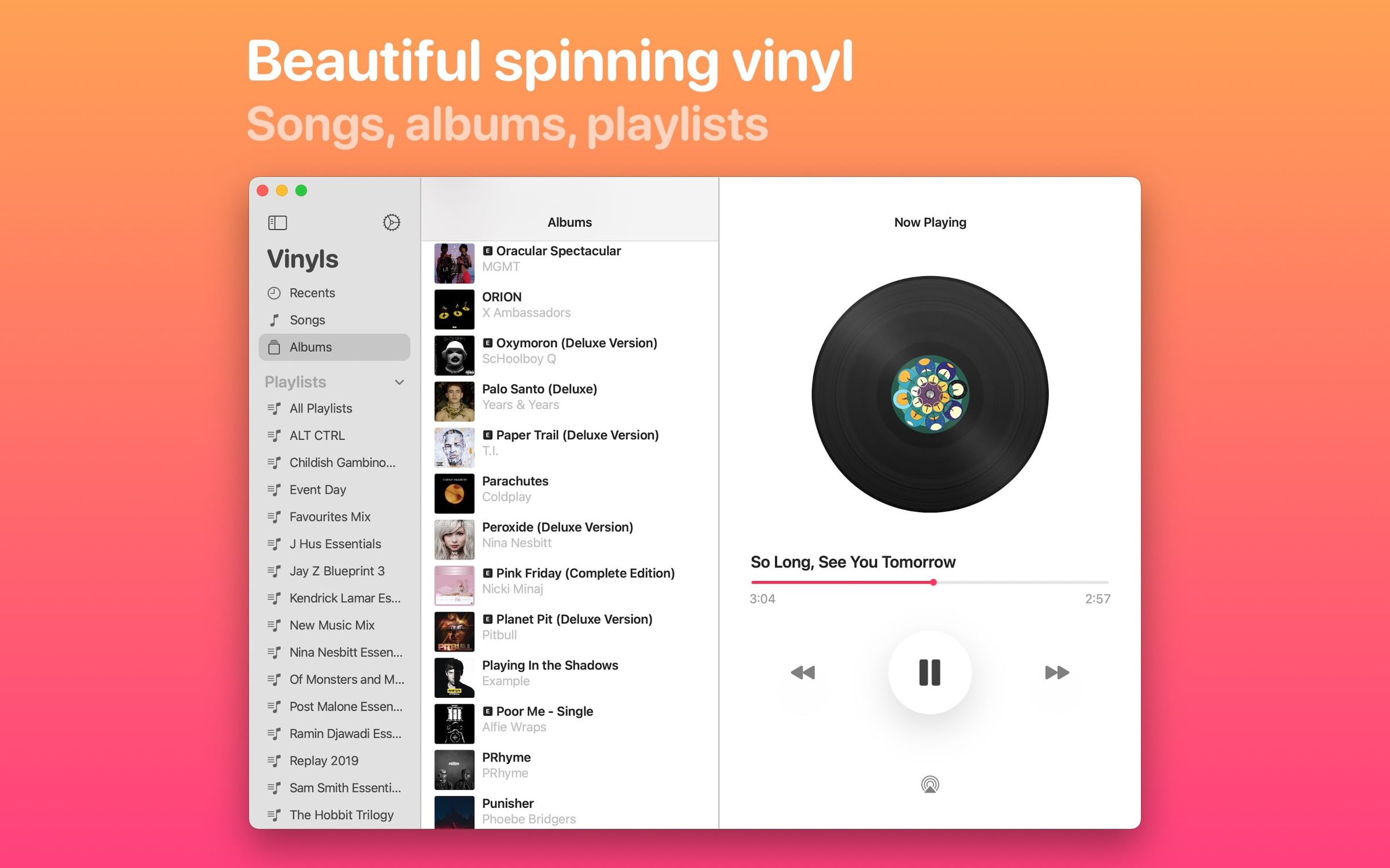 Vinyls Alternatives: Top 12 Audio Players & Similar Apps | AlternativeTo