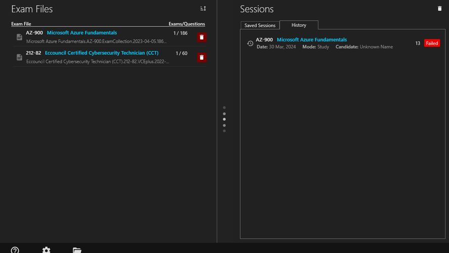 ProfExam Simulator: Test engine for certification exam preparation ...