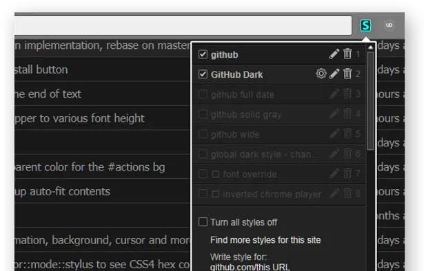 User Styles Managers | AlternativeTo