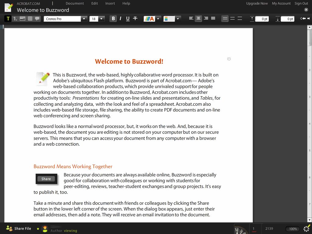 Adobe Buzzword Alternatives: Top 10 Word Processors & Similar Apps ...