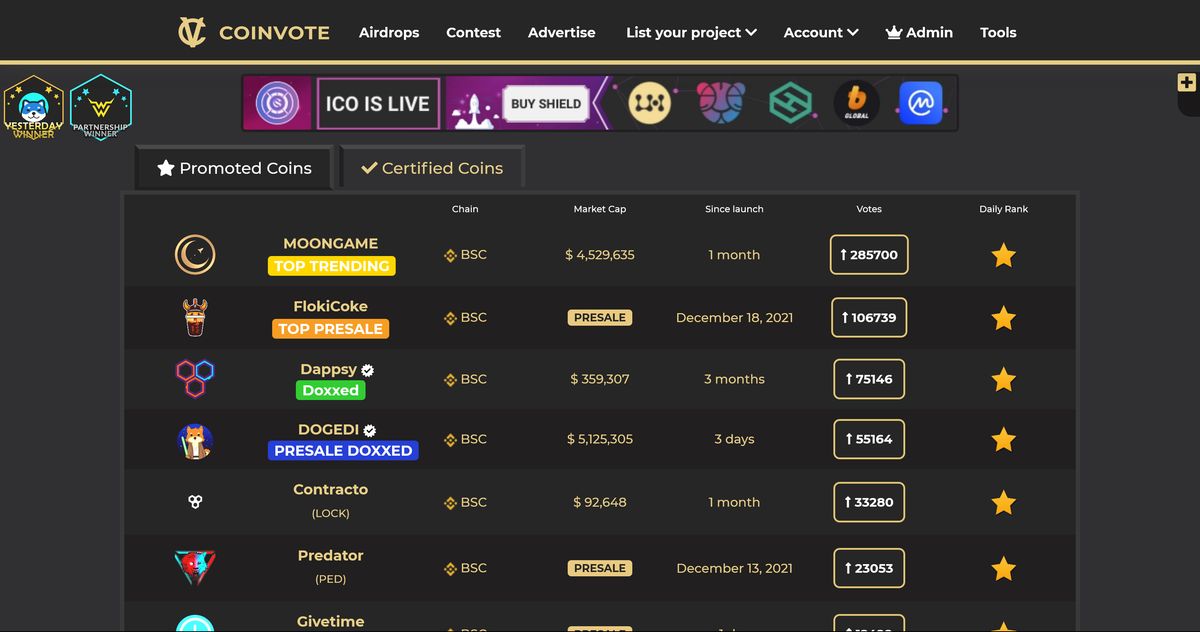 Coinvote Alternatives and Similar Apps / Services | AlternativeTo