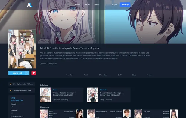 AniList: Track, share and discover your favorite anime and manga with ...