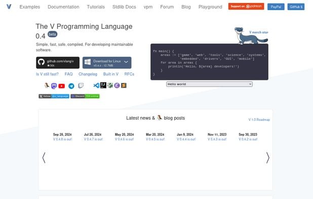 Rust Alternatives: 25+ Programming Languages & Similar Apps | AlternativeTo