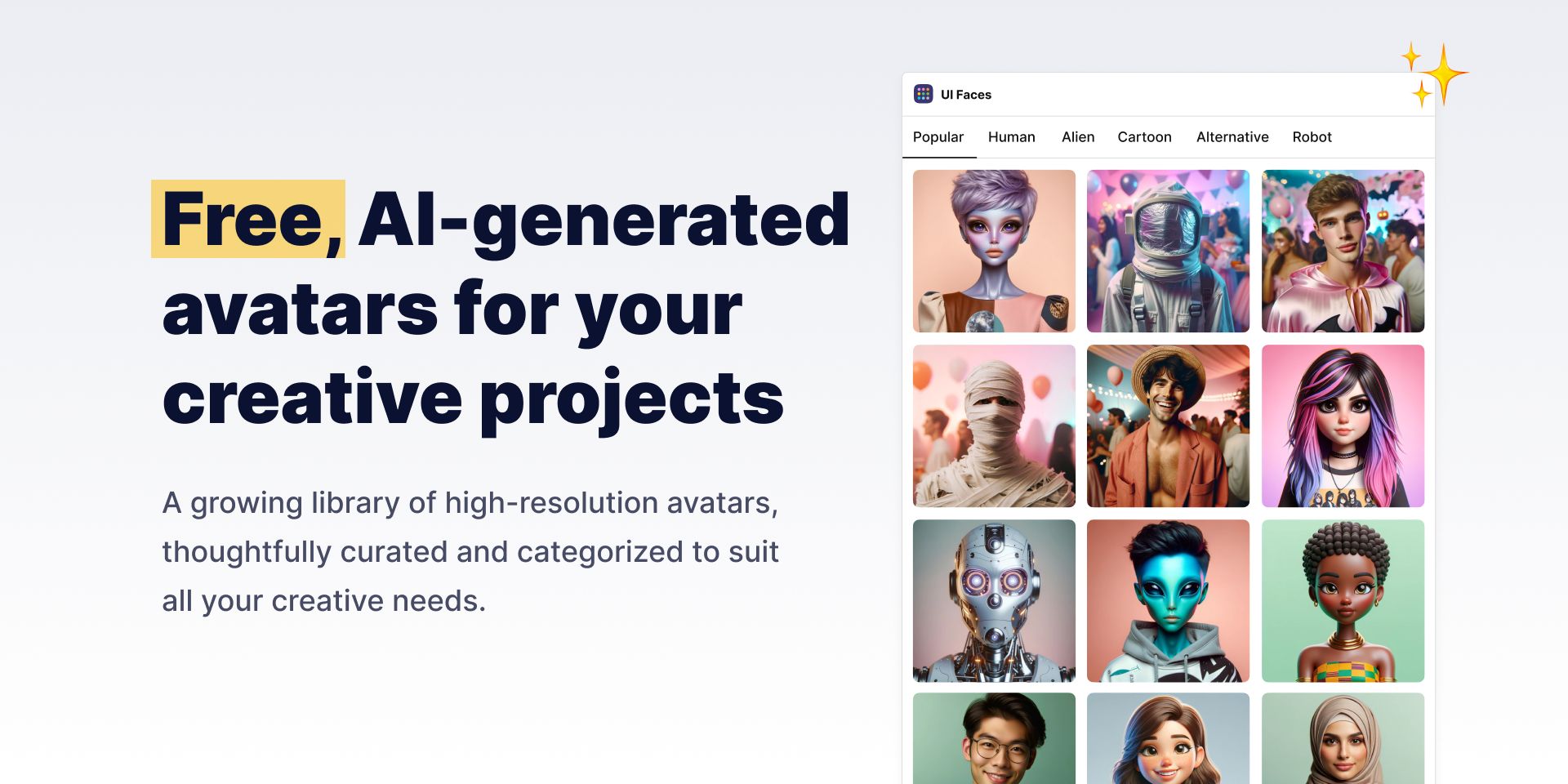 UI Faces Alternatives: Top 8 AI Image Generators | AlternativeTo