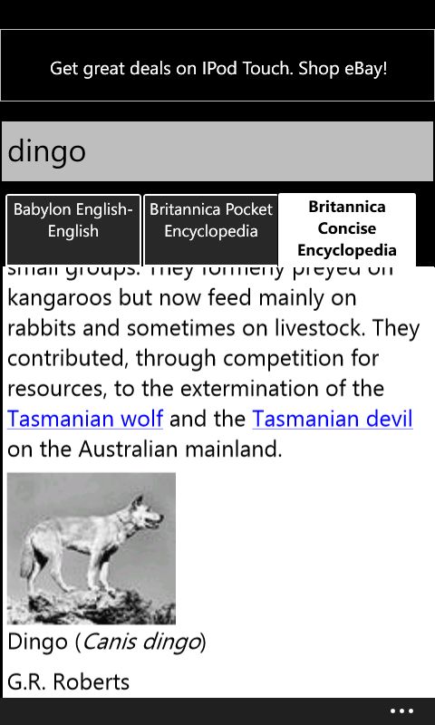 SilverDict WP7 Alternatives and Similar Apps | AlternativeTo
