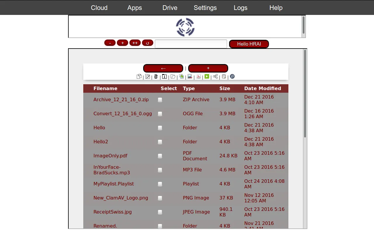 HRCloud2: A full-featured home-hosted Cloud Drive & Personal Assistant. | AlternativeTo
