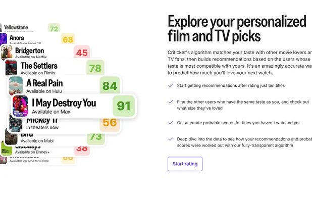 Rotten Tomatoes Alternatives: 25+ Movie Review Sites | AlternativeTo