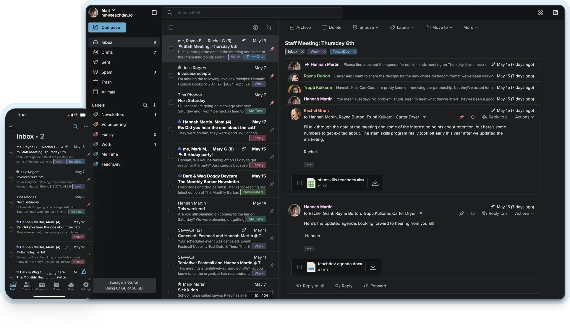 Great Fastmail Alternatives: Top WebMail Providers in 2025 | AlternativeTo