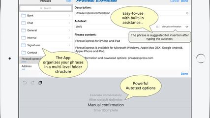 PhraseExpress: Autotext text expander "PhraseExpress" for Windows, Mac ...
