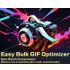 Easy Bulk GIF Optimizer: Reduce the filesize of MANY animated gif files by even 50% with minimal ...