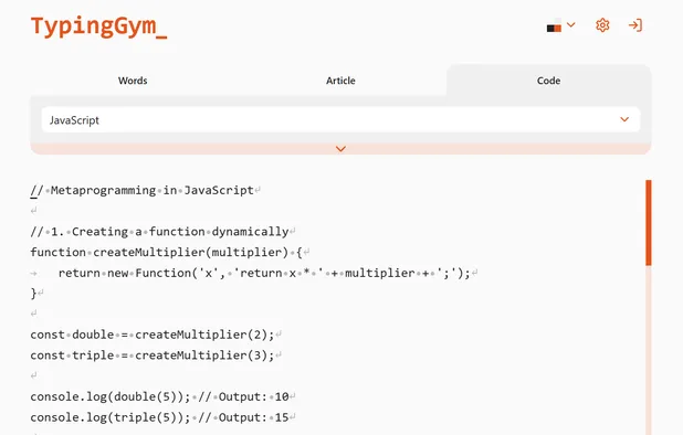 TypingGym: Boost your typing skills with TypingGim - practice with ...