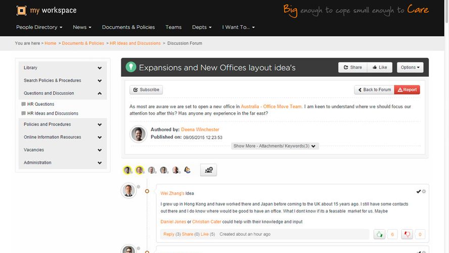 Interact Intranet: Interact is intelligent intranet software ...
