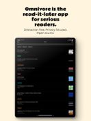 Omnivore: The free, open source, read-it-later app for serious readers | AlternativeTo