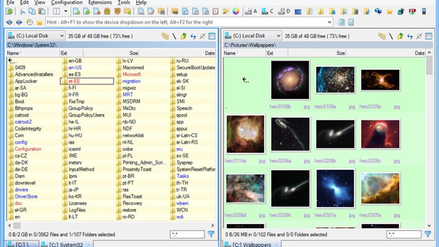Multi Commander: Multi-tabbed file manager and alternative to the ...