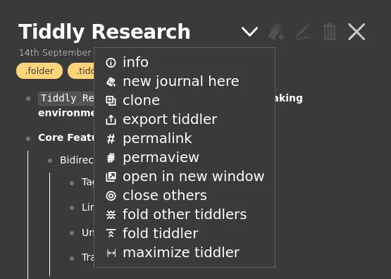 Tiddly Research: Local and Anki-compatible note-taking tool based on ...