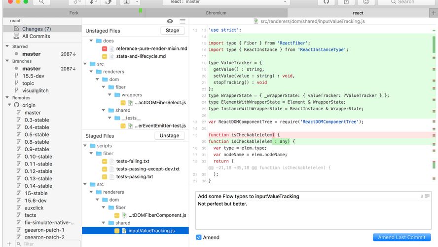 Fork: A fast and friendly git client for Mac and Windows | AlternativeTo