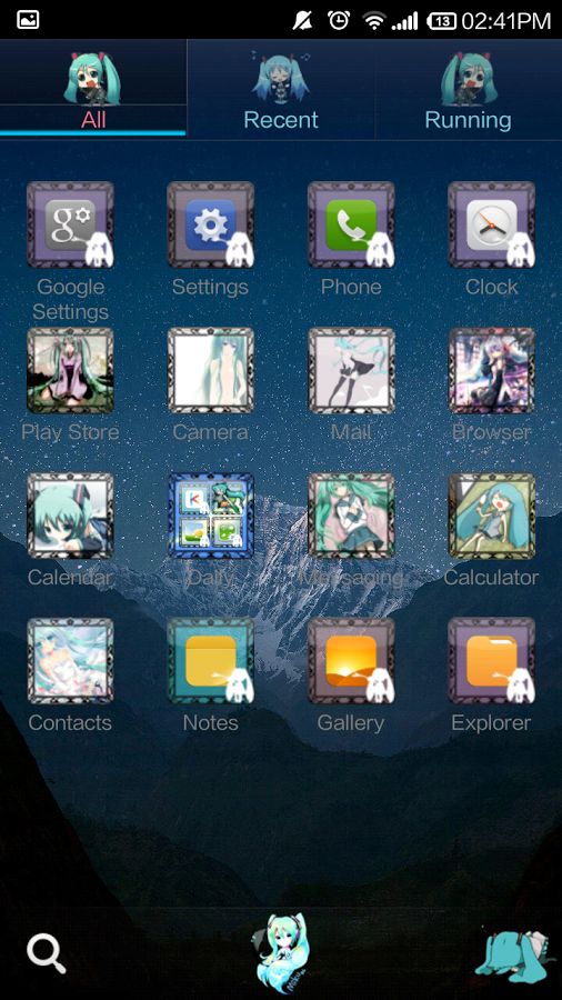 Hatsune Miku Icon Pack: FREE, clean and safe icon pack, redesign all of ...