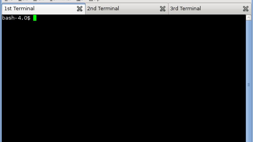 Xfce4-Terminal: Xfce Terminal is a lightweight and easy to use terminal emulator application ...
