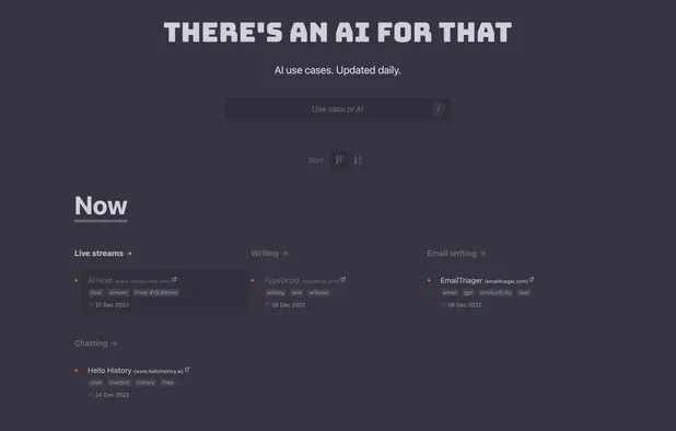 Book on AI Alternatives and Similar Sites & Apps | AlternativeTo