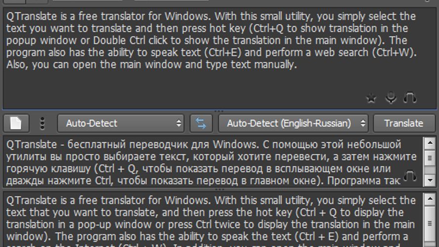 QuestSoft QTranslate: QTranslate is a free translator for Windows ...