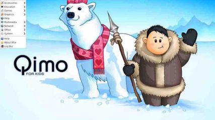 Qimo For Kids: Qimo 4 Kids is a child-friendly desktop environment ...
