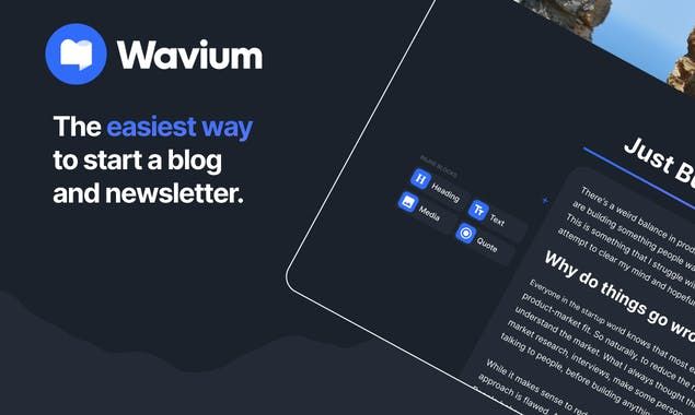 Wavium Alternatives: 25+ Similar Blog Publishing Tools | AlternativeTo